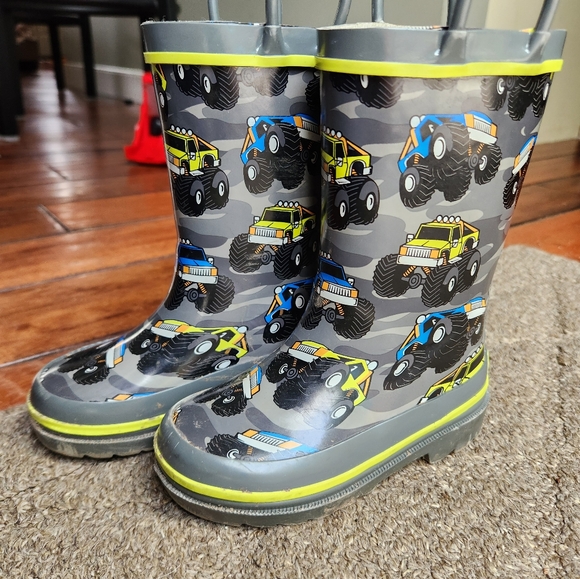 Western Chief | Shoes | Western Chief Kids Monster Truck Rain Boots ...
